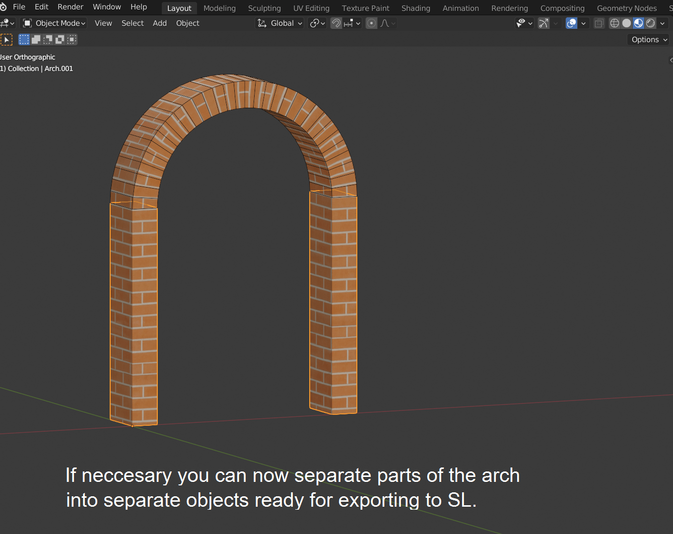 Blender Object Default Face Orentation Question - Mesh - Second Life ...