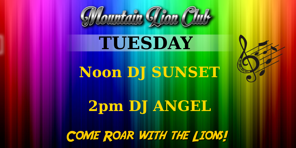 NOVEMBER 15th @ MOUNTAIN LION CLUB & AMUSEMENT PARK! - Upcoming Events ...