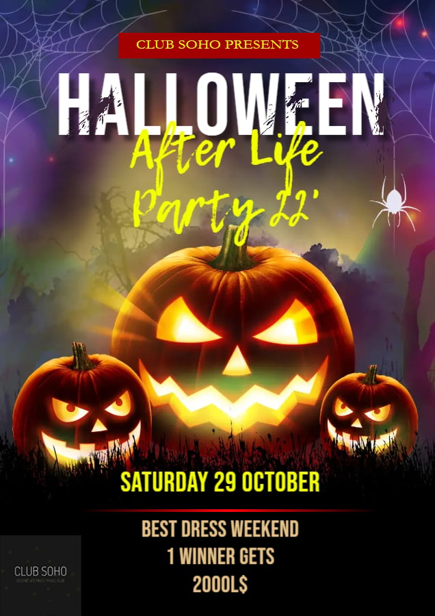 CLUB SOHO: BEST DRESSED WEEKEND - Contests - Second Life Community