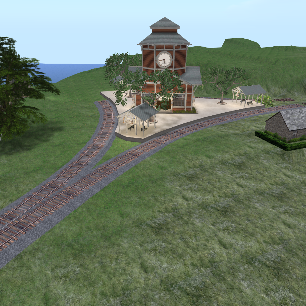 SL Railroad 4096m2 L$32500 - Mainland - Second Life Community