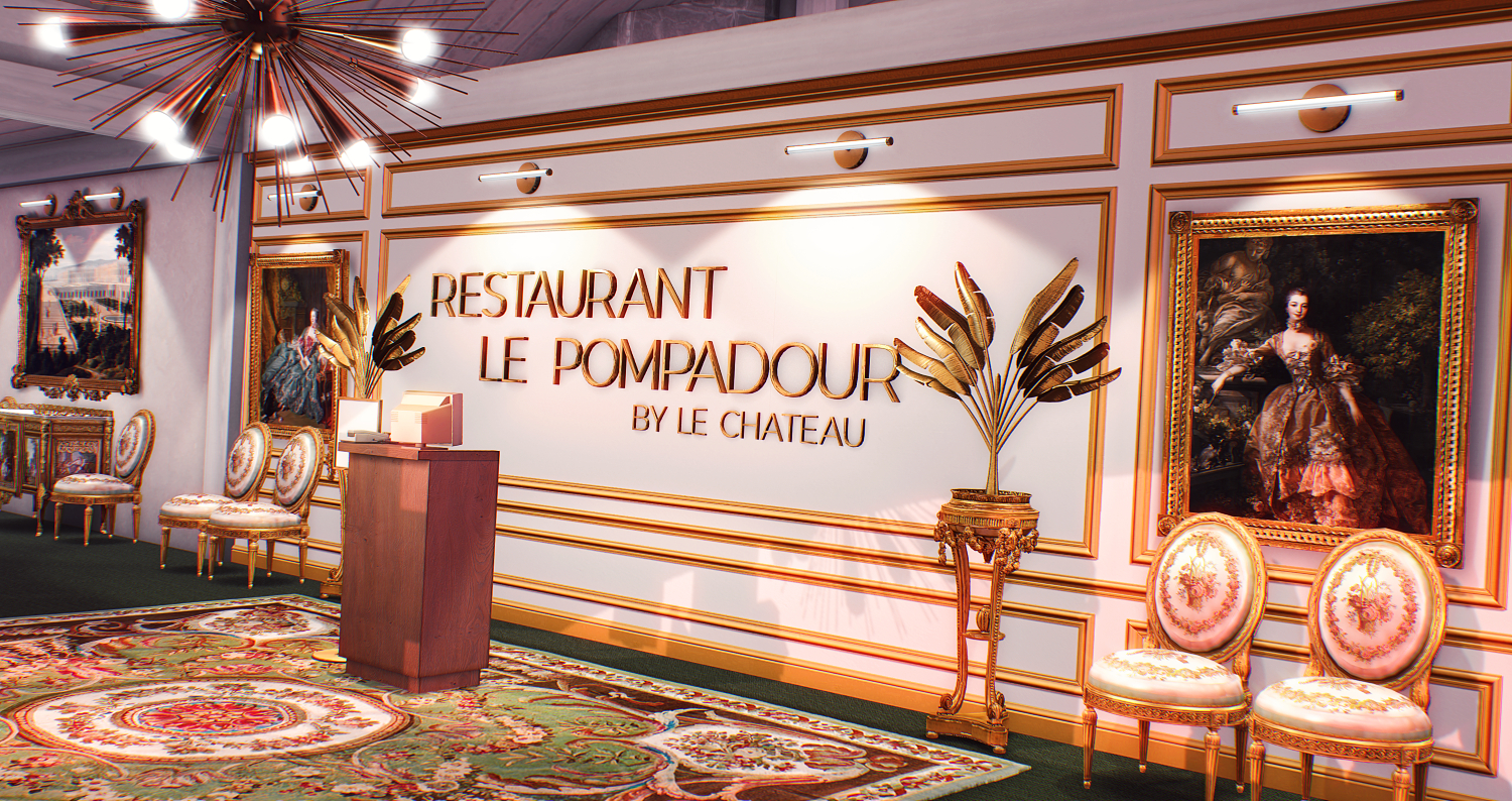 🌴 Restaurant Le Pompadour - A French refined suppers experience | We ...