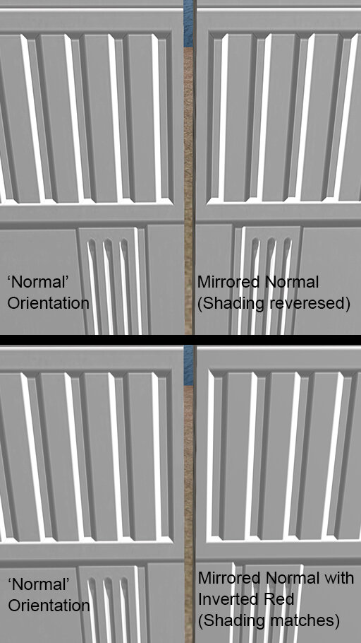 Mirroring normal maps... too much to ask? - Building and Texturing ...