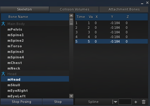 Struggling with Black Dragon Viewer's animator tool. Anyone versed ...