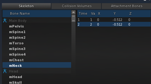Struggling with Black Dragon Viewer's animator tool. Anyone versed ...