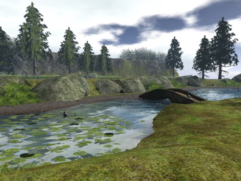 Stunning landscaped luxury green land ..... - Homestead - Second Life ...