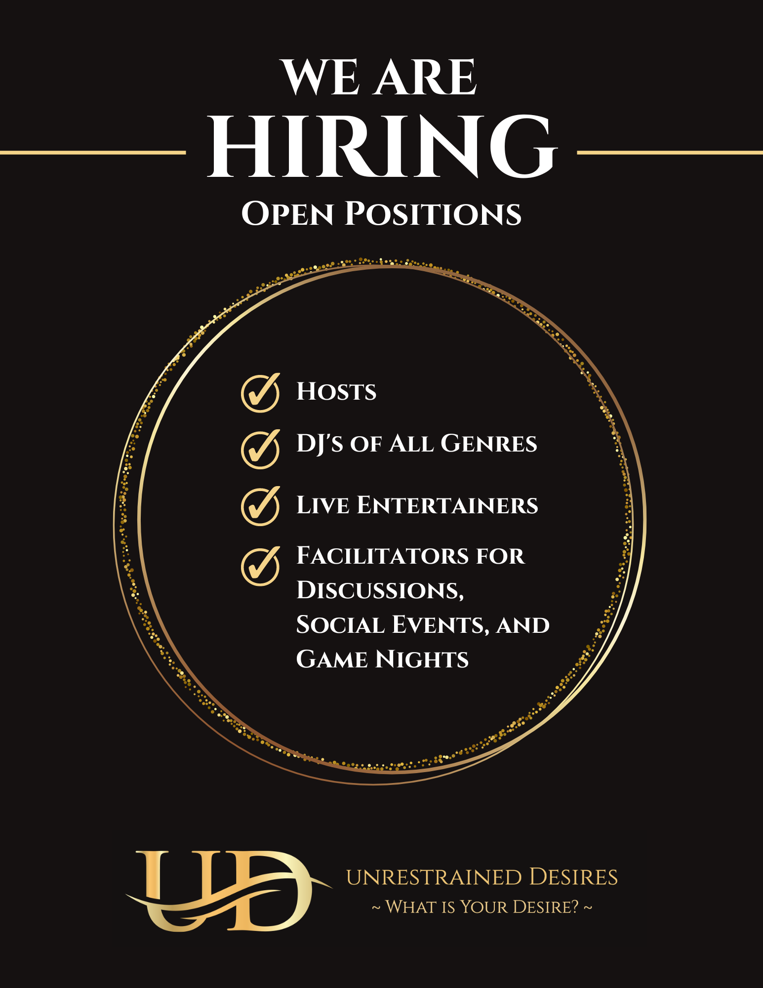 ADULT COMMUNITY | NOW HIRING | DJs - Hosts - Live Entertainers ...