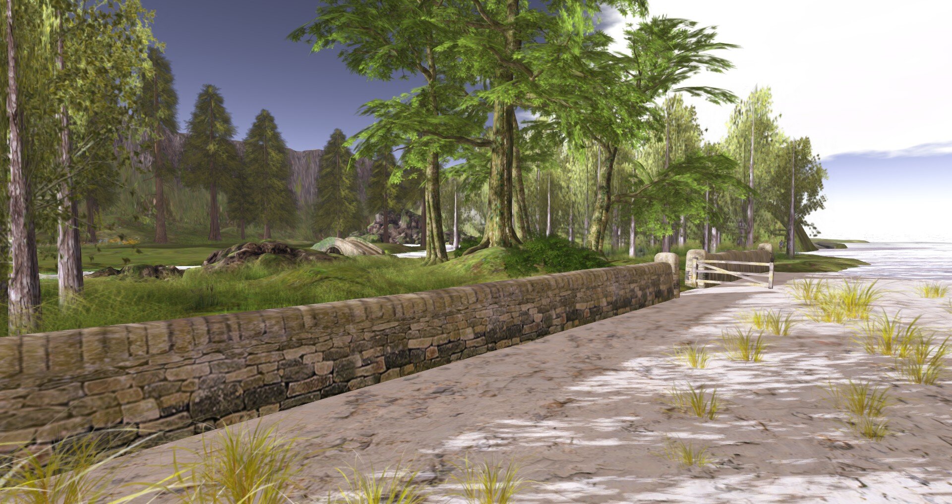 Stunning landscaped luxury green land ..... - Homestead - Second Life ...