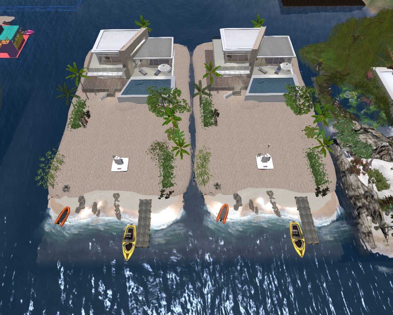 Protected Oceanfront with Blake Sea access - Mainland - Second Life ...