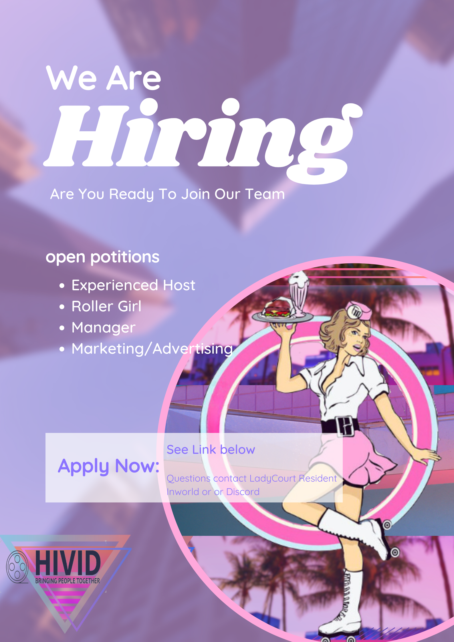 Movie Franchise seeking various RP & administrative positions - Inworld ...