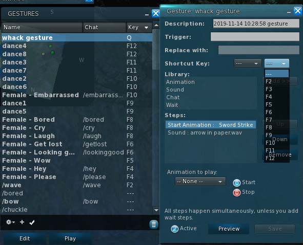 How was "q" added as a keyboard shortcut for a gesture? - Everything ...