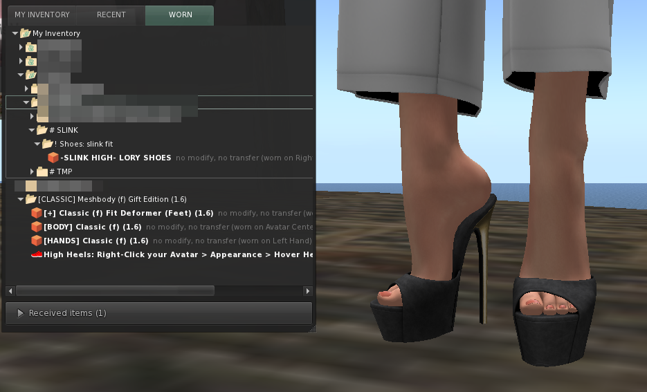 Possible for Legacy Classic Feet to Wear Slink High Heels? - Your ...