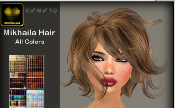 'Editorial' hair? - Your Avatar - Second Life Community