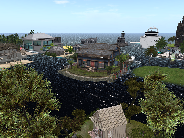 OCEAN. Beautiful land for sale 1024m with a house for 4500L. The land ...