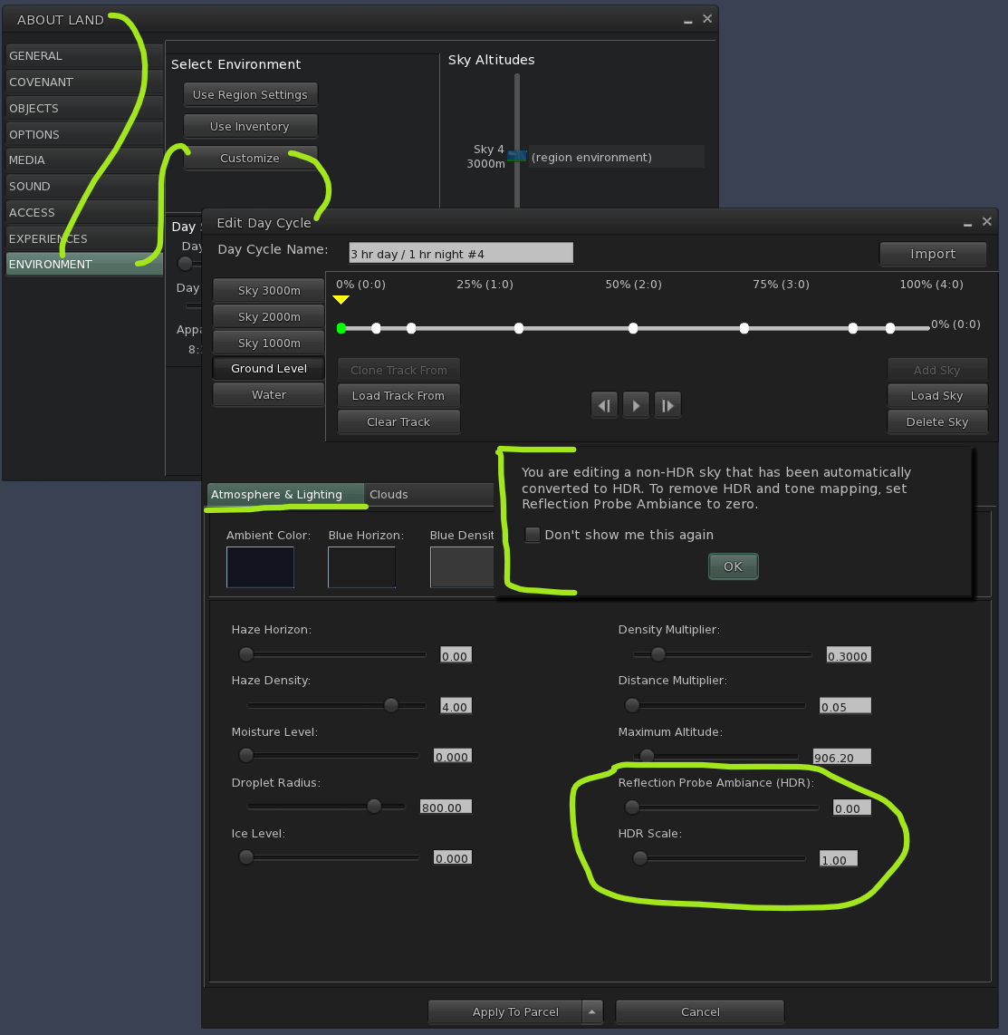 Latest BD viewer - anybody know what this is? - Second Life Viewer ...