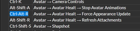 Reset mesh LOD - Your Avatar - Second Life Community