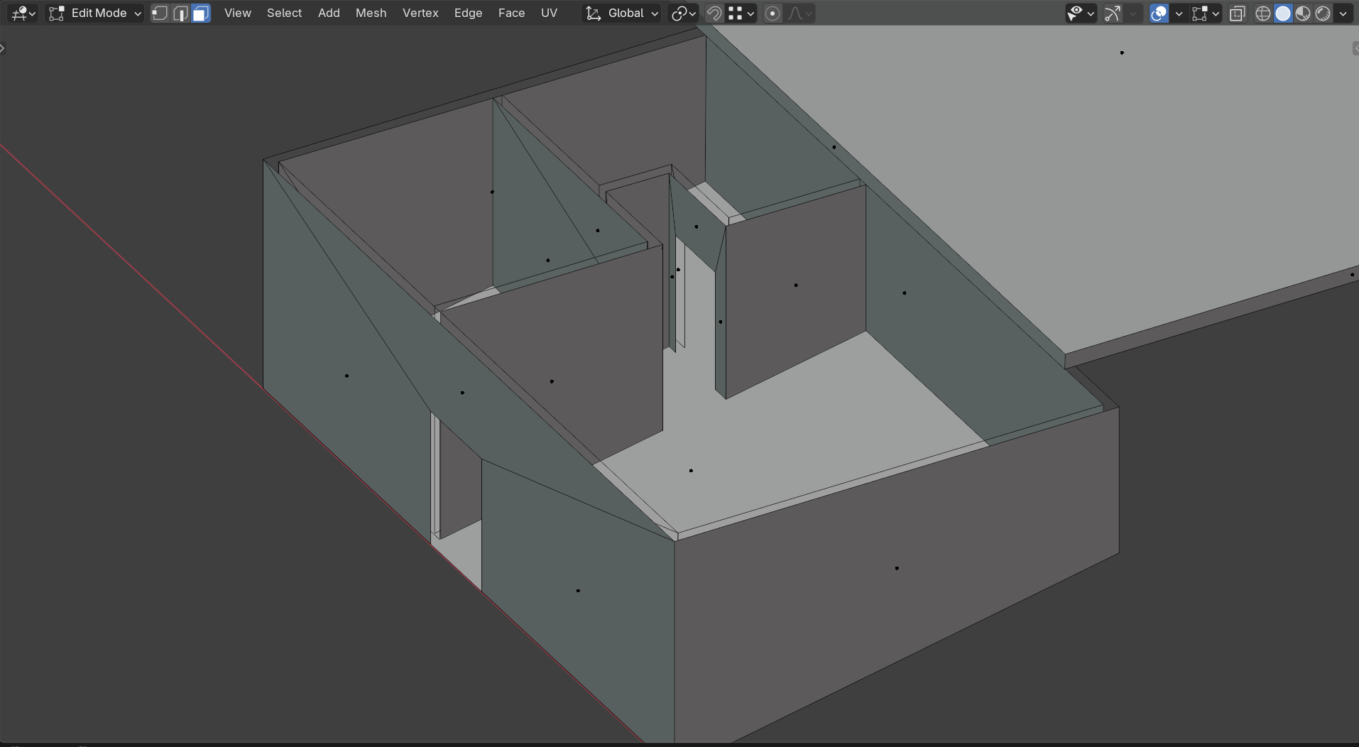 How can I make the mesh house to be used in sl? To be able to walk in ...