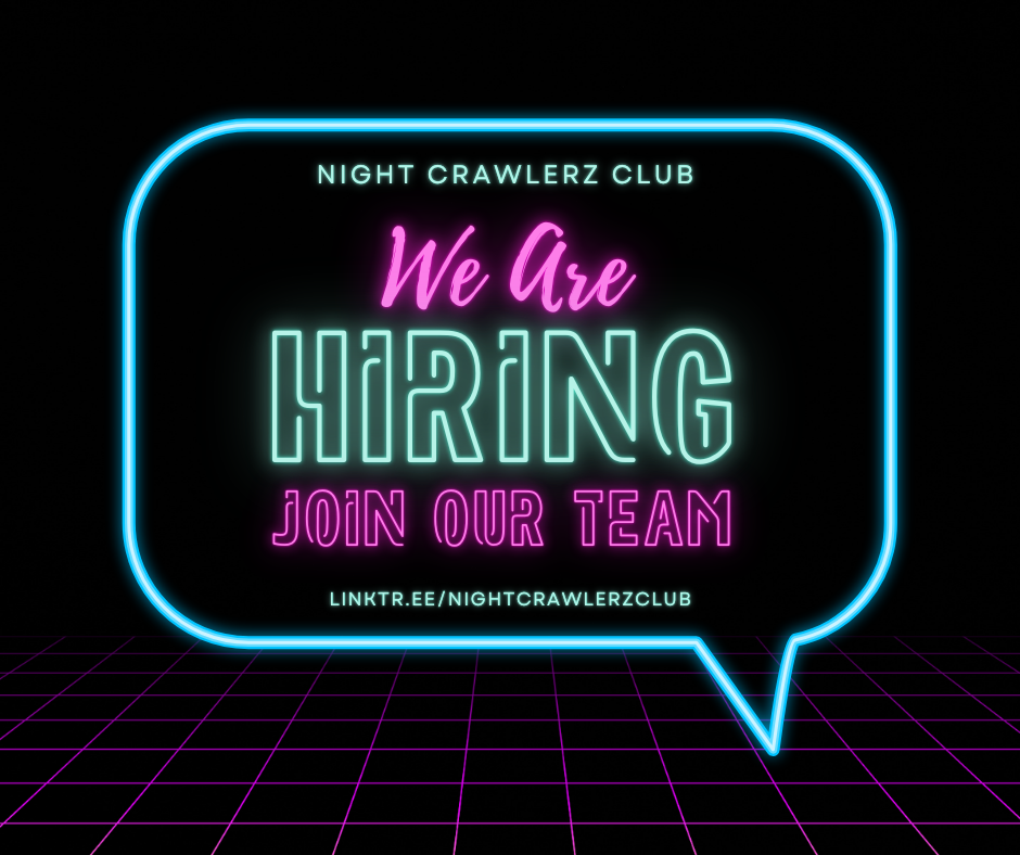 🎧 NOW HIRING! Join the Night Crawlerz Crew – DJs, Hosts, & MODs Wanted ...
