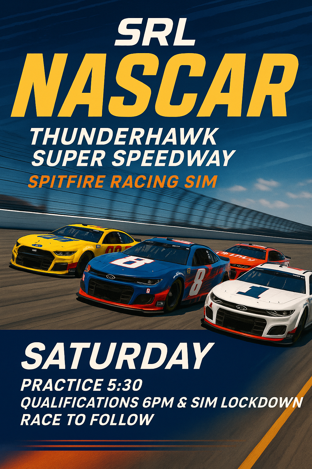 🏁 Get Ready for High-Octane Action! Saturday 6pm! 🏁 - Upcoming Events ...