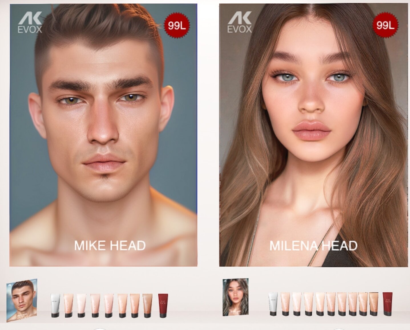 Akeruka's free heads are out! - Page 2 - Your Avatar - Second Life ...