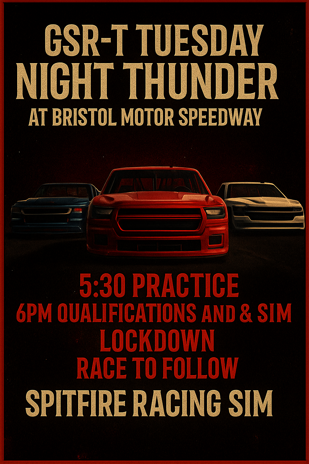 🔥 GSR -T Tuesday Night Thunder at Bristol Motor Speedway! 🔥 - Upcoming ...