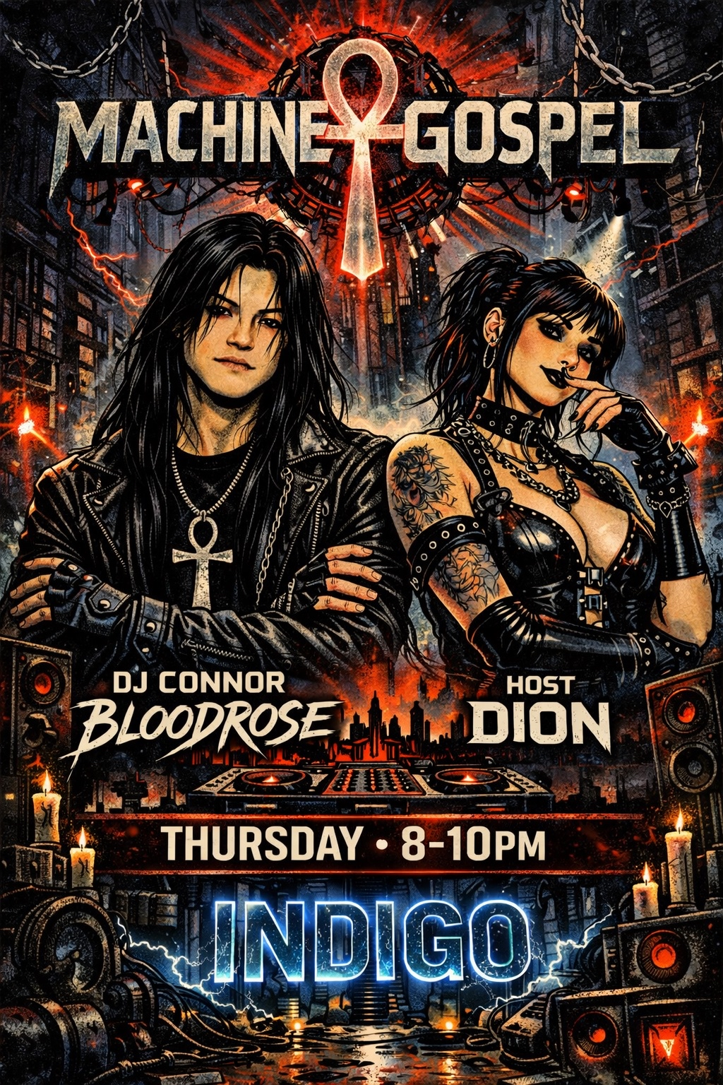 🟥 MACHINE GOSPEL 🟥 Thursday 8-10PM DJ Connor Bloodrose - Upcoming ...