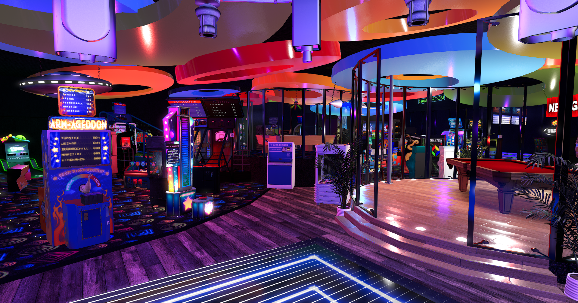 Zoneology Refurbishment - Biggest Arcade In SL With Over 60+ Playable ...