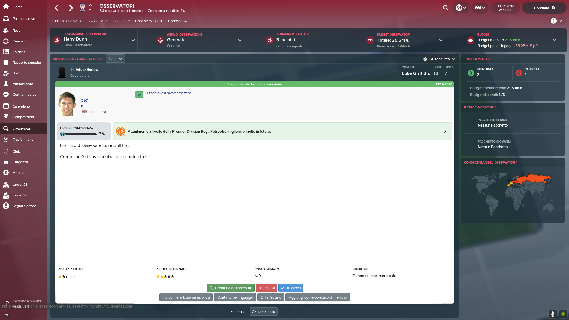 Error display on the observer screen - User Interface Early Access Beta ...