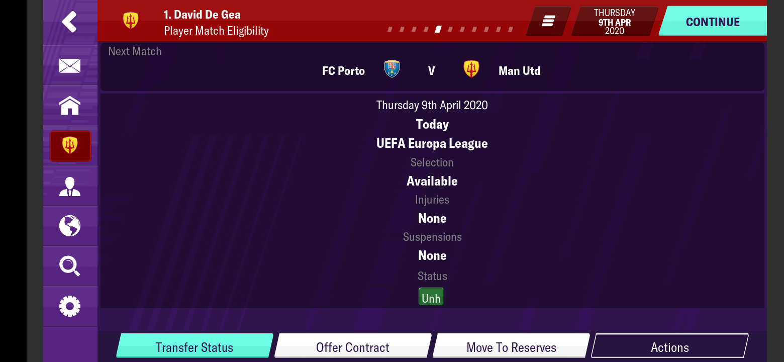 Exclamation Mark In Players FM20 - Gameplay Issues for FM20 Mobile ...