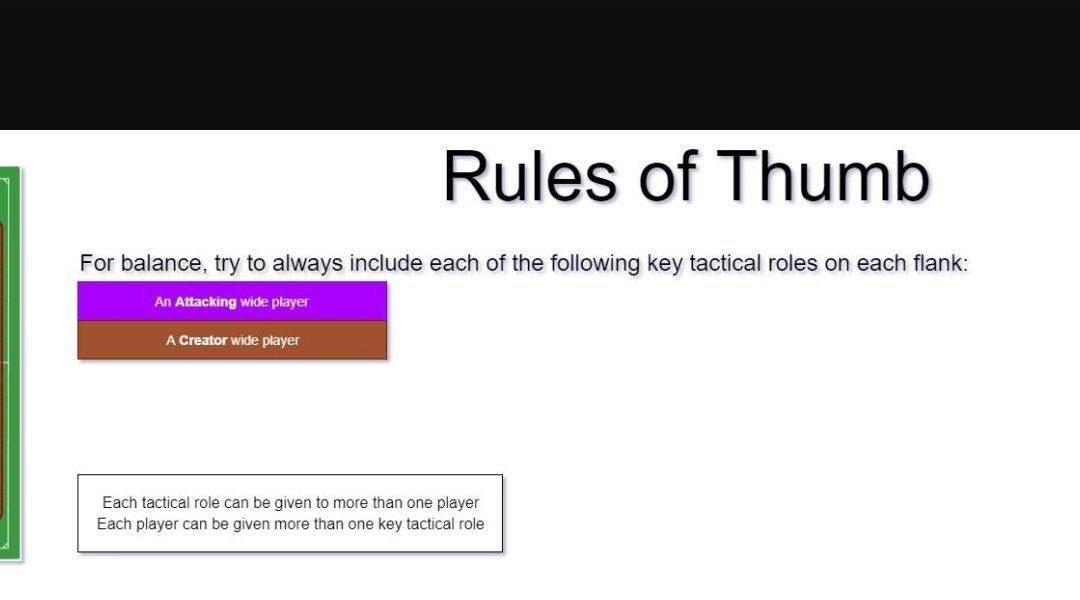 The Player Roles & Duties Map - 页 2 - Tactics, Training & Strategies ...