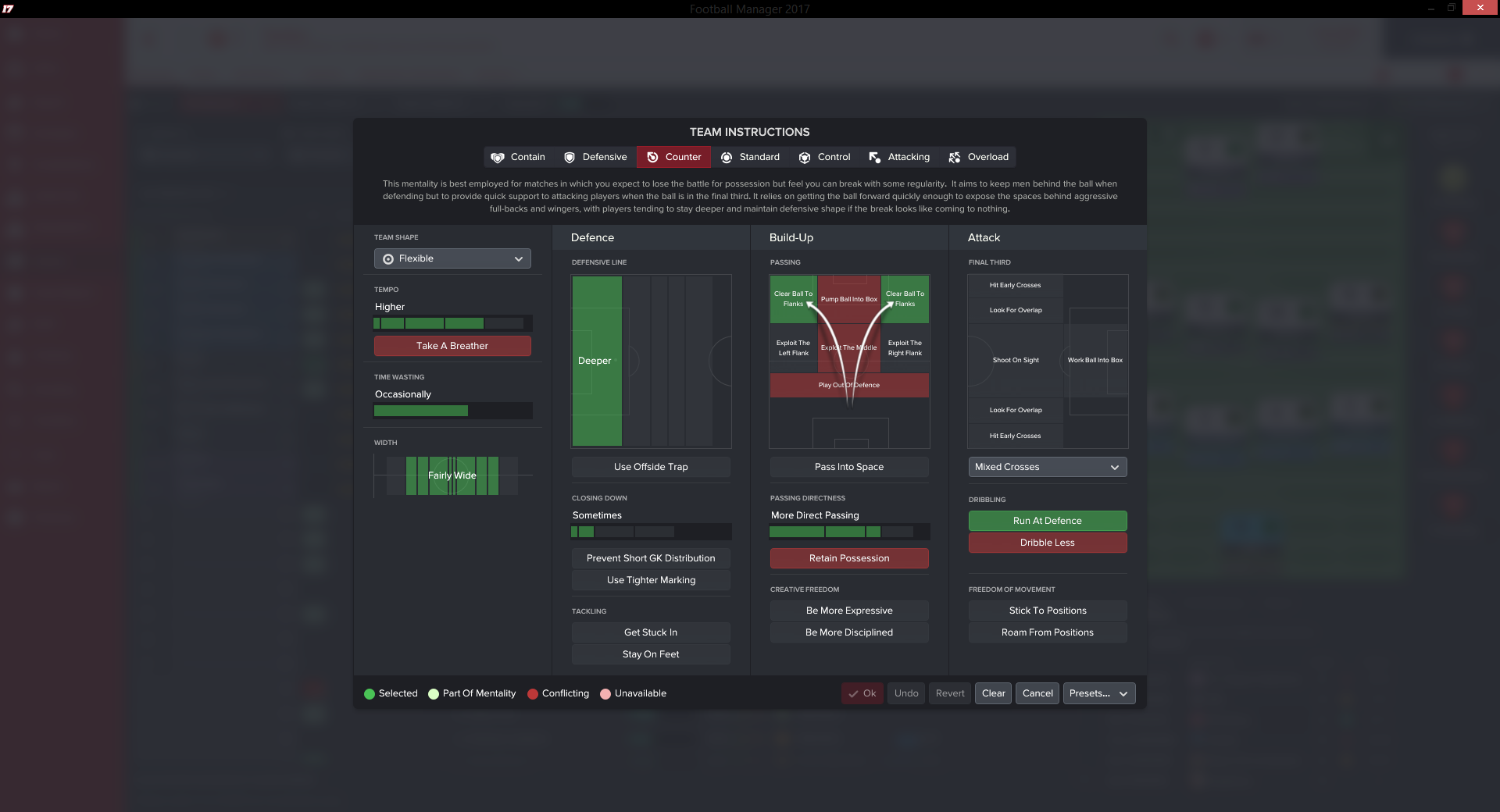 FM17 problem with counter attack - Tactics, Training & Strategies ...