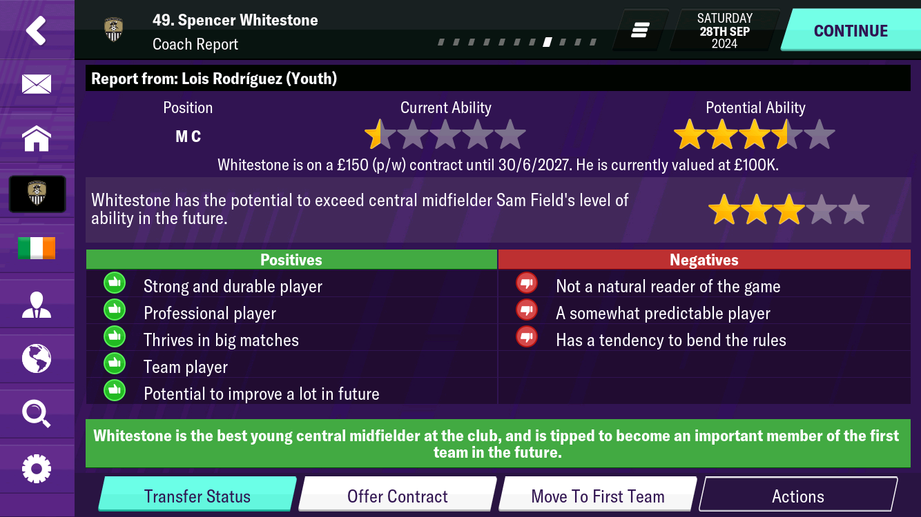 Professional and bending the rules - Gameplay Issues for FM20 Mobile ...