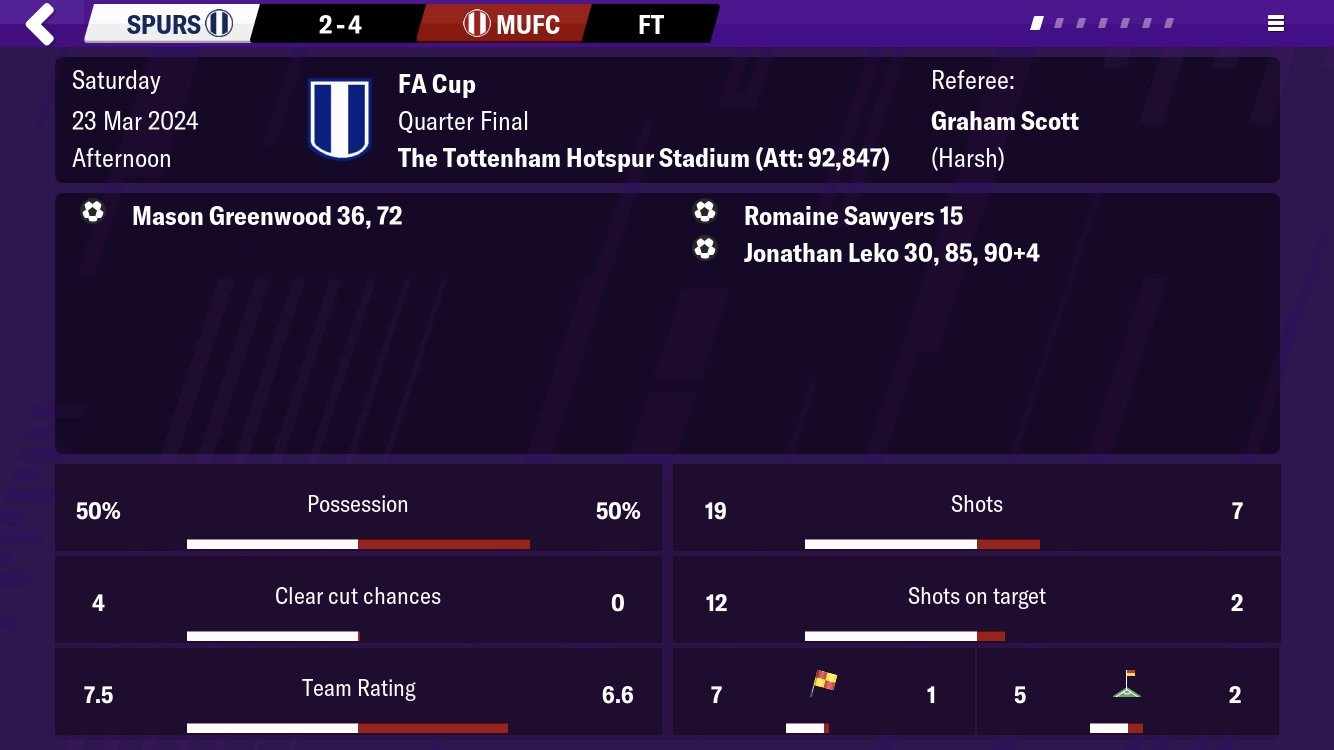 Problems viewing old fixtures - Gameplay Issues for FM20 Mobile ...