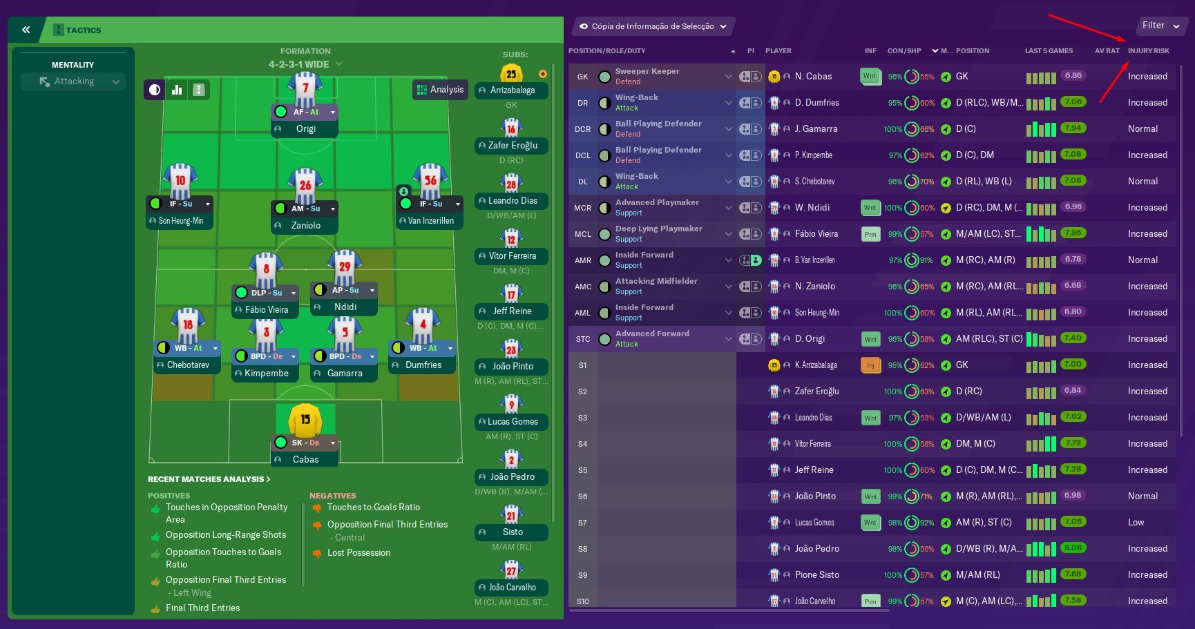 Constant Injury. Very boring - Football Manager General Discussion ...