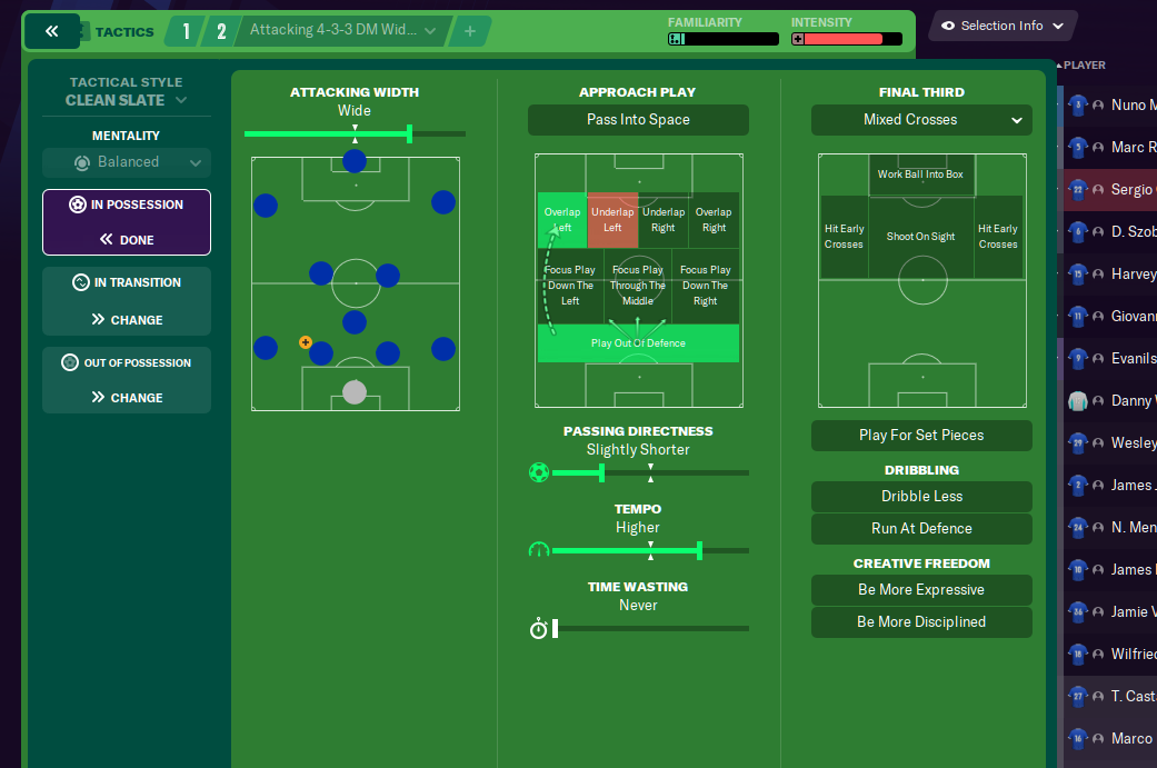 Able to see and change friends tactics and team sheet - Create a Club ...