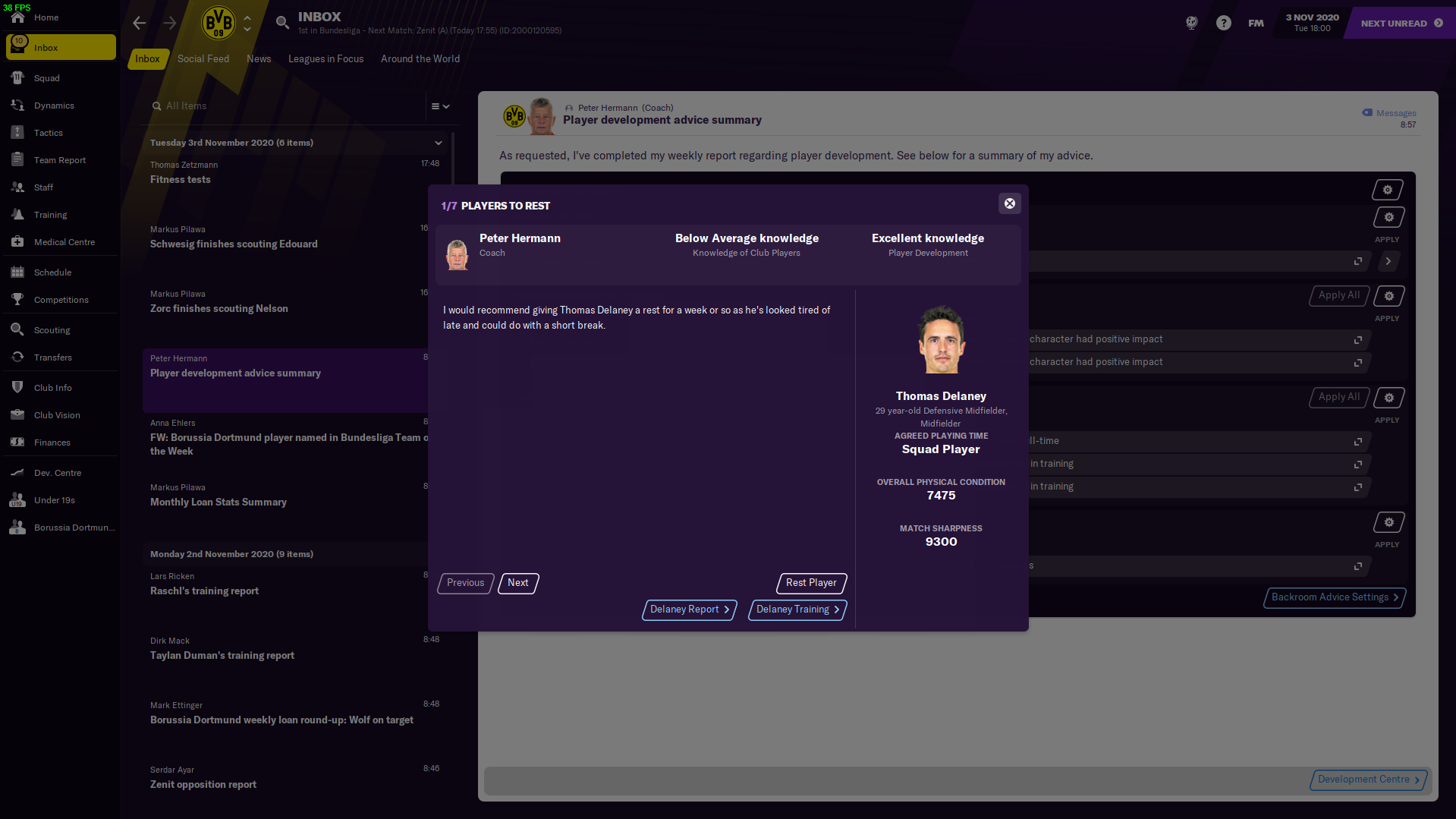 Player Status as numbers instead of icons - User Interface - Sports ...