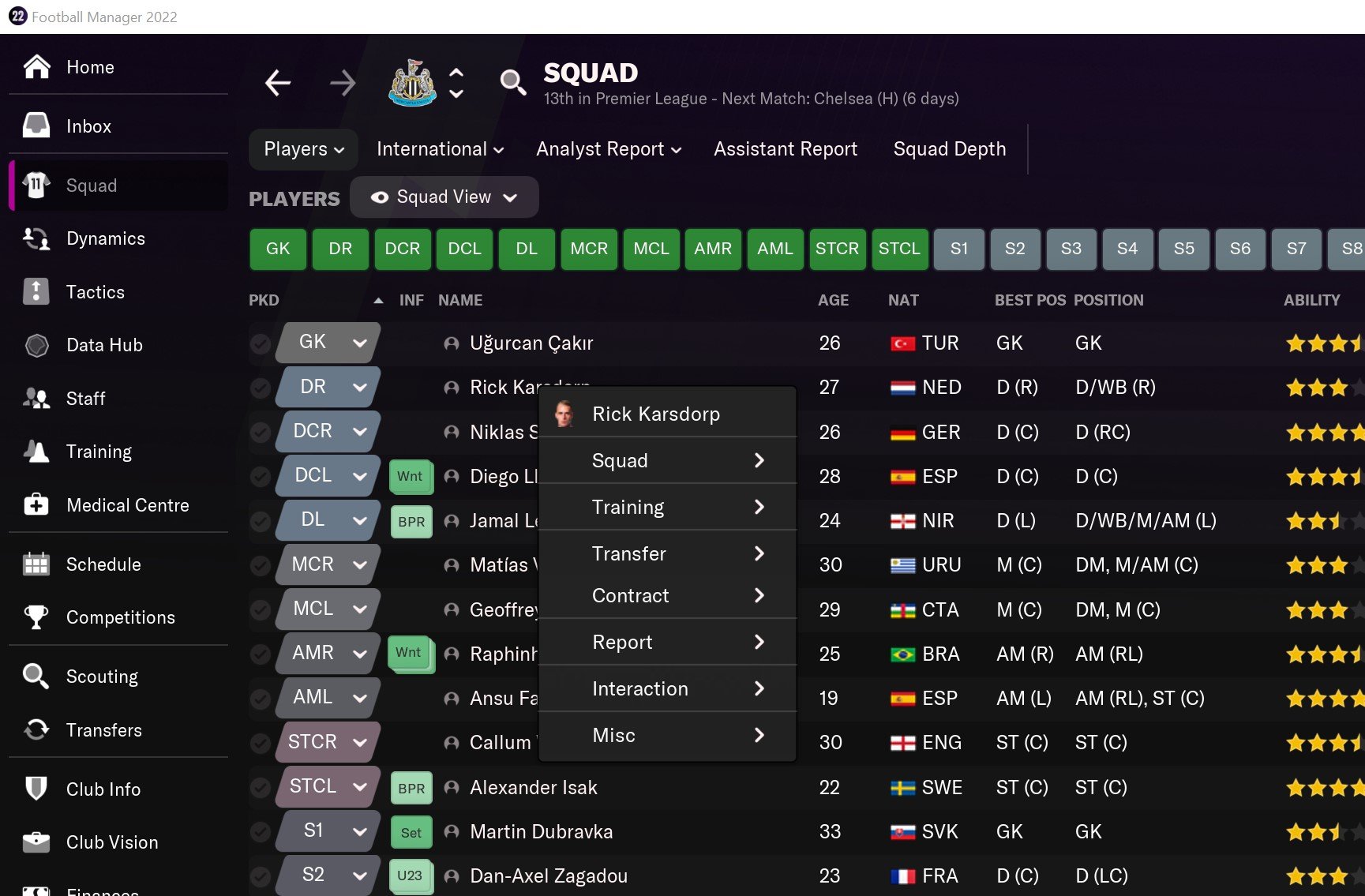 FM22 Training weak foot - Football Manager General Discussion - Sports ...
