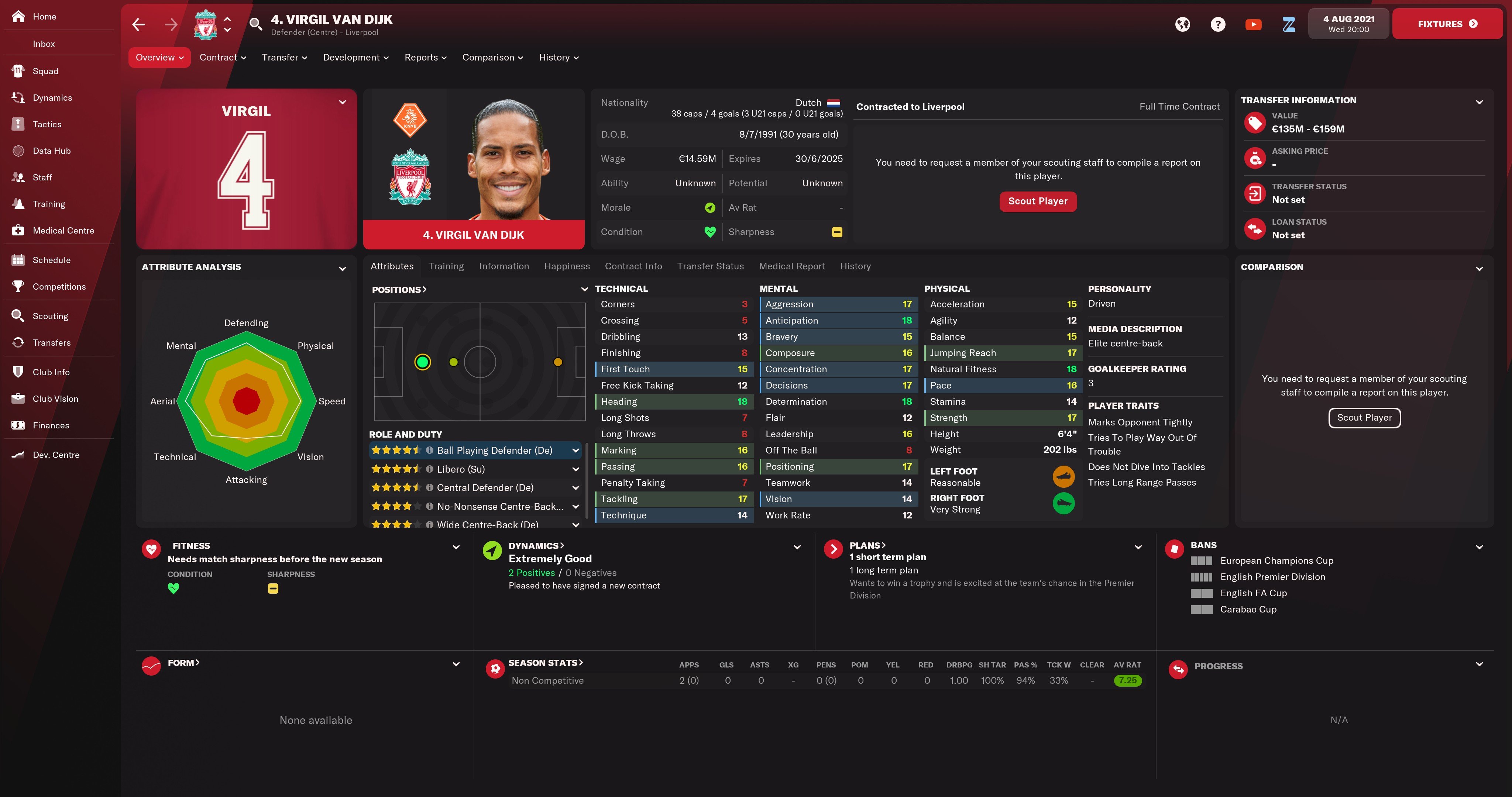 attribute colours - Football Manager General Discussion - Sports ...