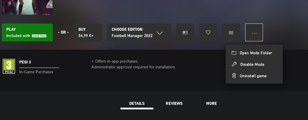 Mods on Game Pass PC edition? - Football Manager General Discussion ...