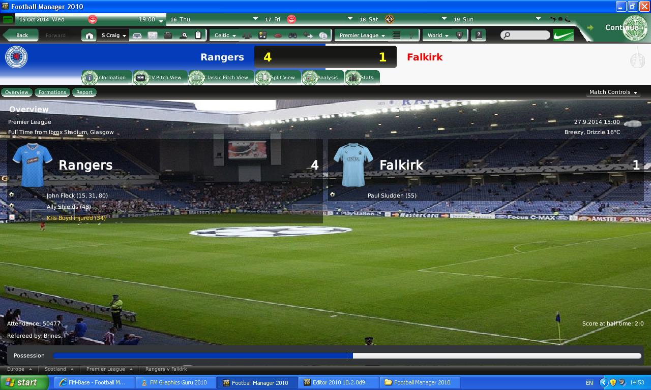 How to add background stadium photo into matchday game ??? - Football ...