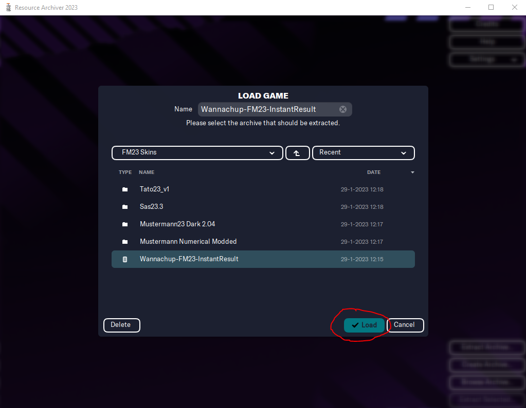 Adding the Instant Result Buttons to a skin - Skinning Hideout - Sports ...