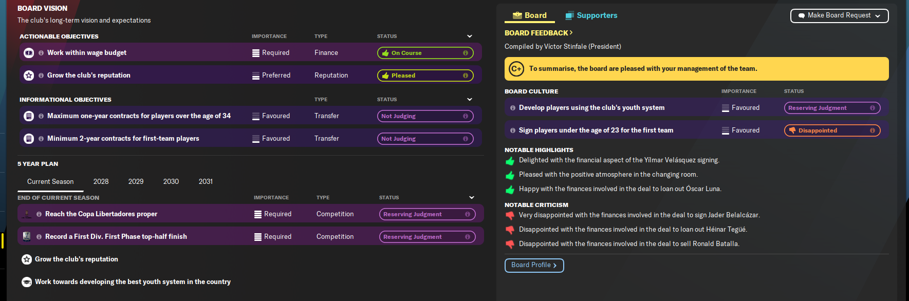 [FM23] South American Journey Man to European Champions League - Story ...
