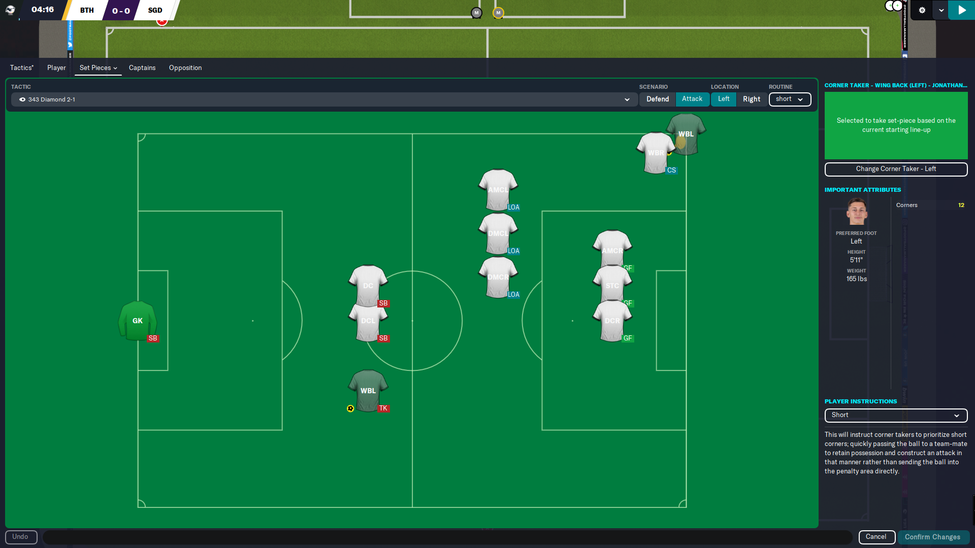 [FM23] Players always punt the corner kick into the 6-yard box despite ...