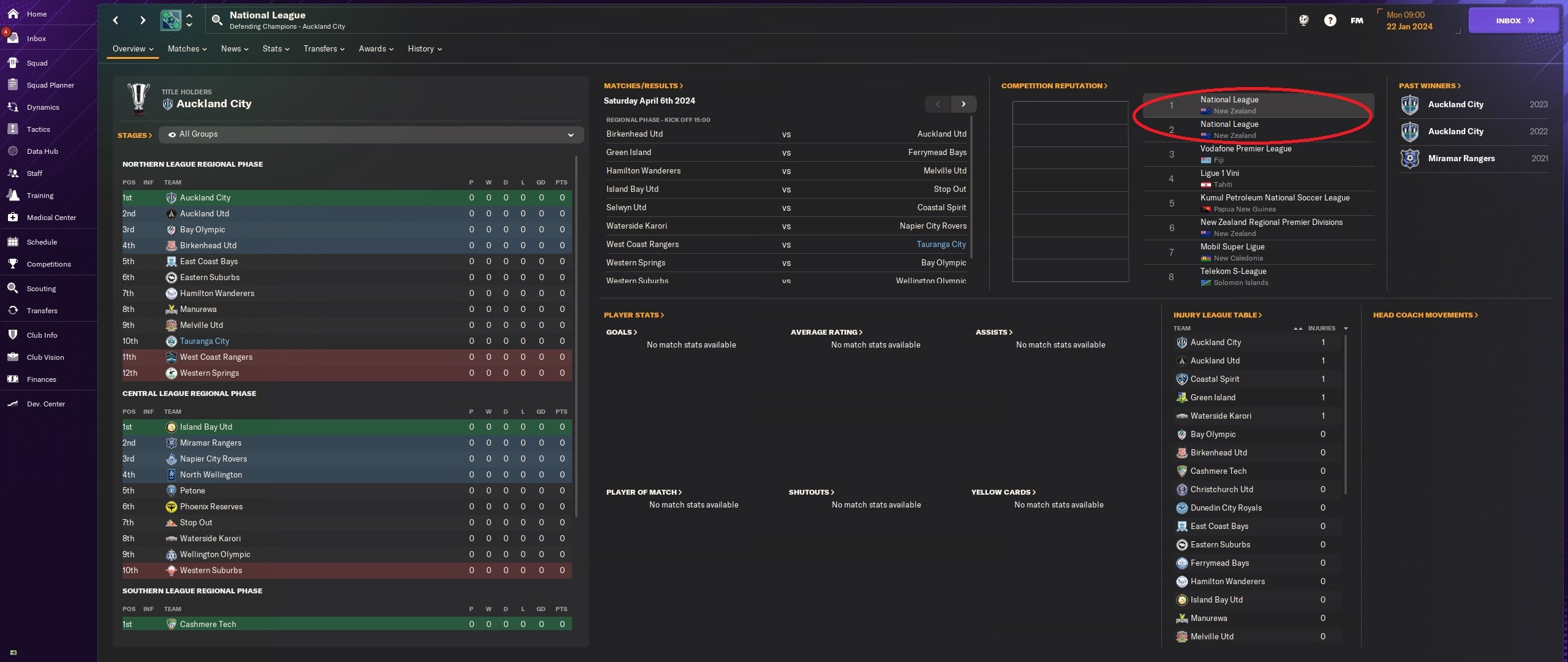 [FM24] New Zealand National League and Regional Divisions (WIP ...