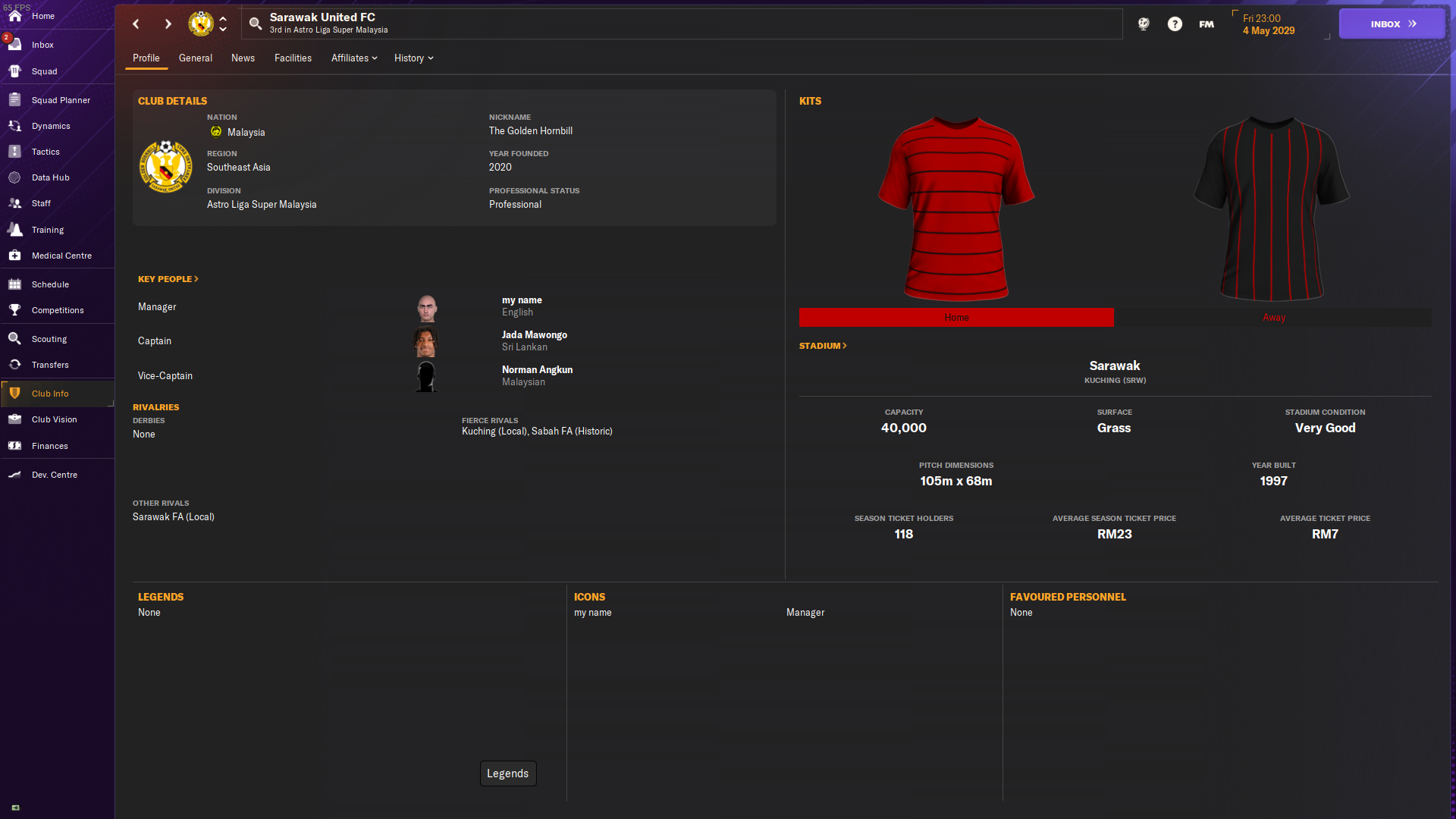 No players being added to my club's Favoured Personnel list after many ...