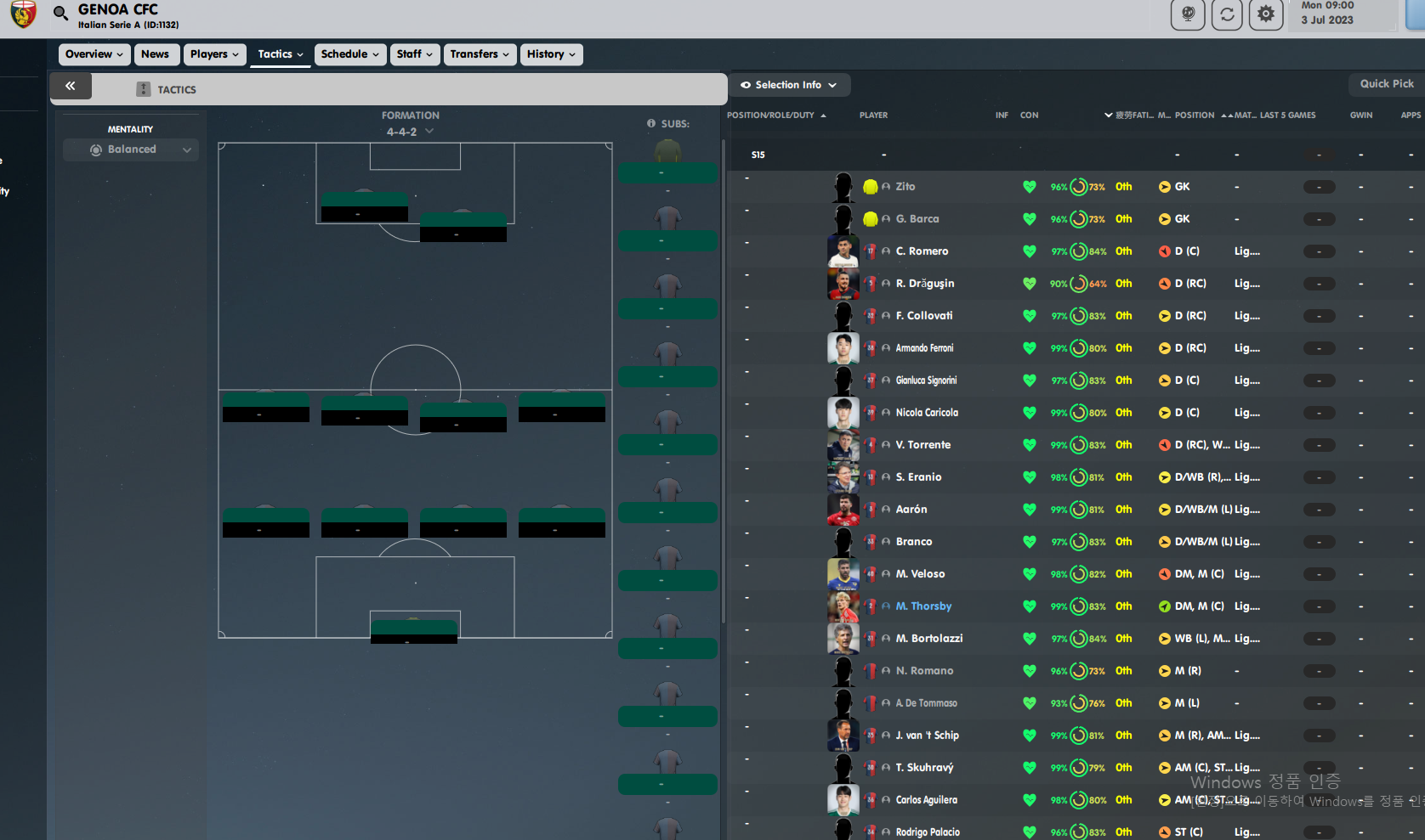 Football Manager First-Prsent Database - Editors Hideaway - Sports ...