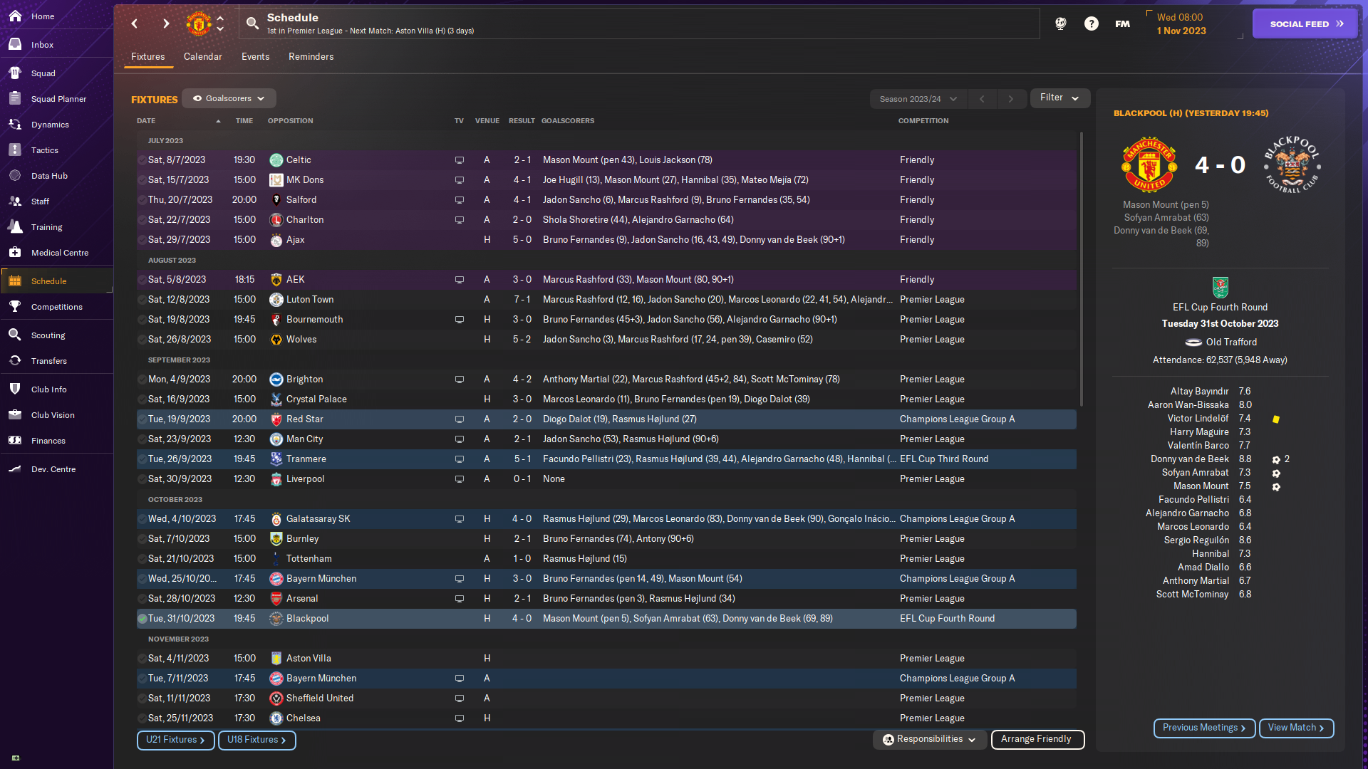 [FM24] Manchester United - Make Manchester Red Again - FM Career ...