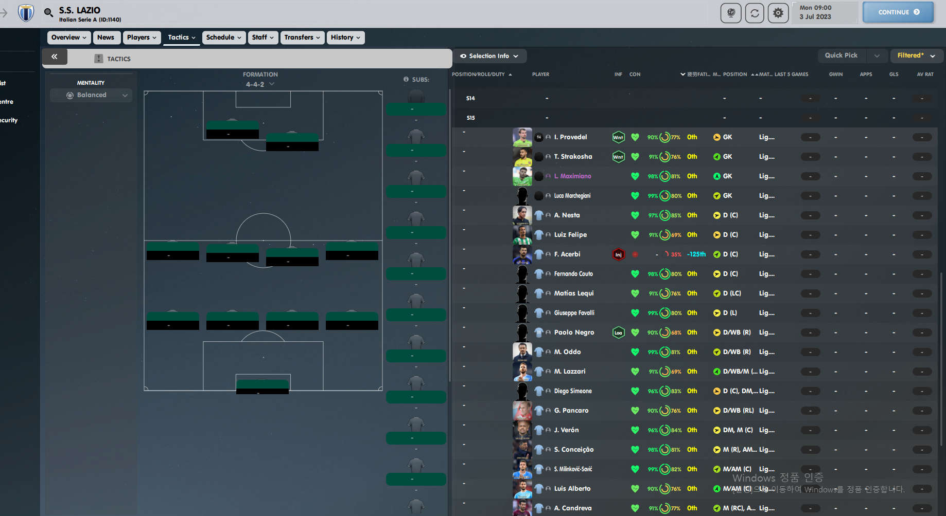 Football Manager First-Prsent Database - Editors Hideaway - Sports ...