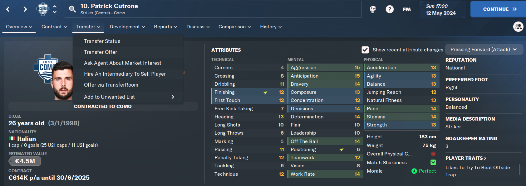 [FM24] Como - The beautiful game in the most beautiful location - FM ...