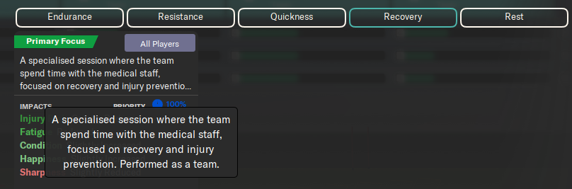Recovery sessions - Tactics, Training & Strategies Discussion - Sports ...