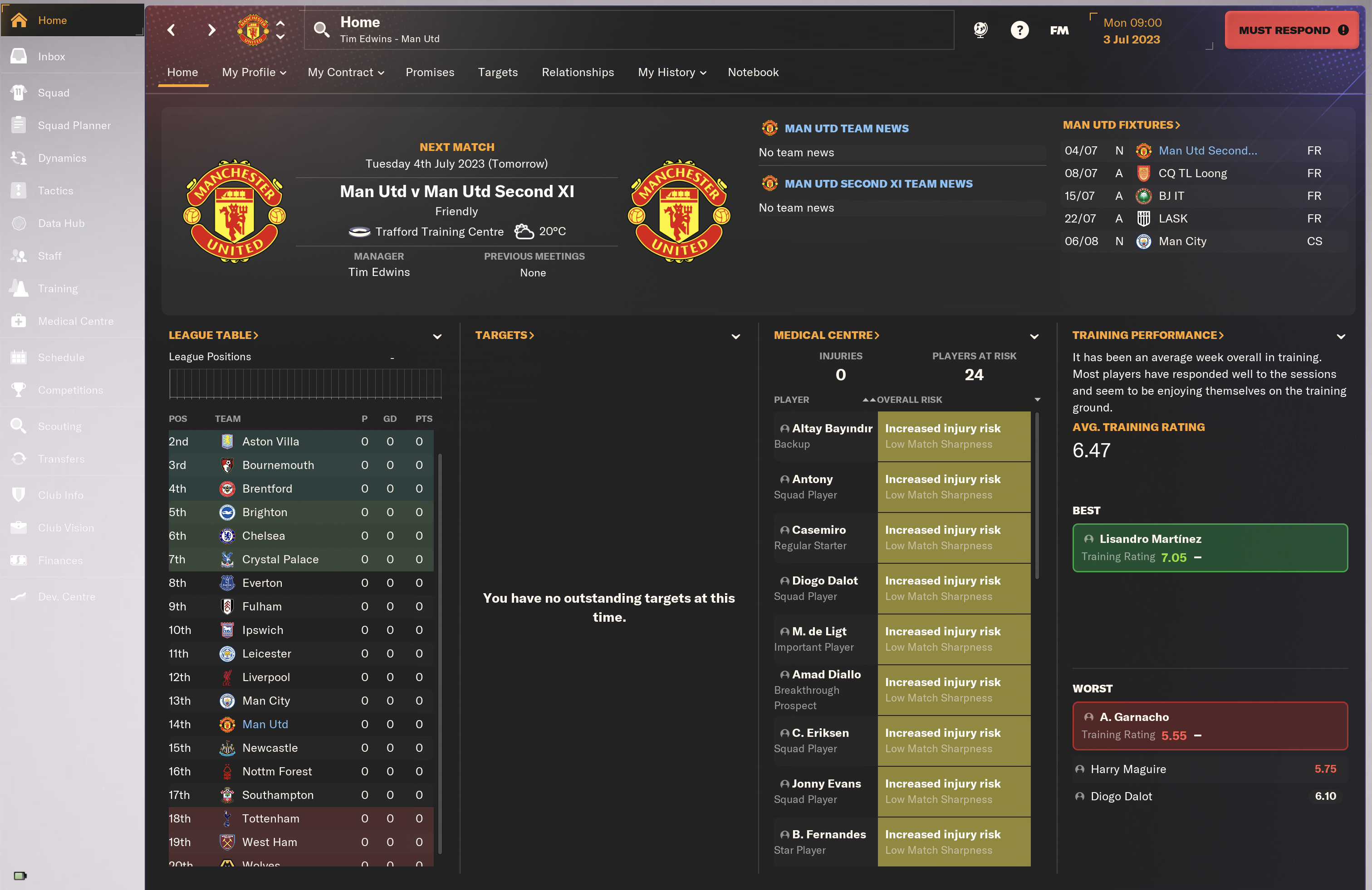 FM24 Sidebar Issue - Football Manager General Discussion - Sports ...
